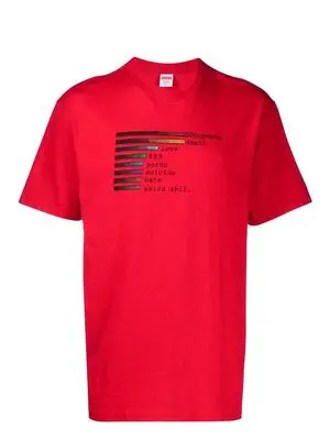 Supreme Chart T-shirt - Red