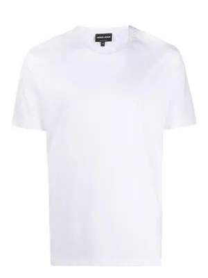 GIORGIO ARMANI Embroidered Logo T-shirt