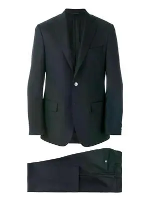DELL'OGLIO Slim-fit Tailored Suit - Blue