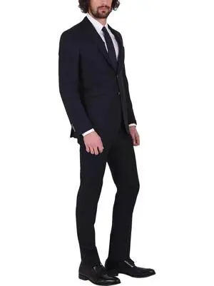 DELL'OGLIO Slim-fit Tailored Suit - Blue