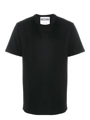 Moschino Logo Patch T-shirt - Black