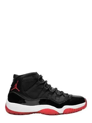 JORDAN Air Retro Bred Sneakers - Black