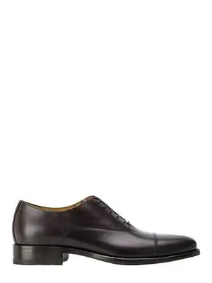 SCAROSSO Giove Marrone Oxford Shoes - Brown