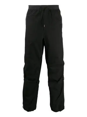 MAHARISHI Drawstring Track Pants - Black