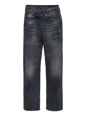 R13 Cross Over Jeans - Black