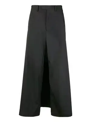 Jean Paul Gaultier Apron Back Trousers - Black
