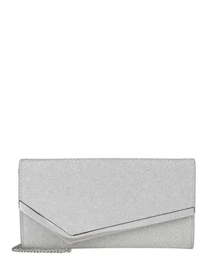 JIMMY CHOO Jimmy Choo Emmie Clutch Grey