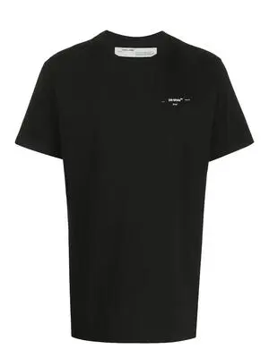 Off-White Logo Print T-shirt - Black