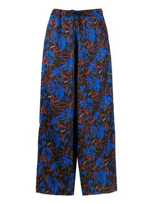 COUNTY OF MILAN Hawaii Straight-Leg Trousers