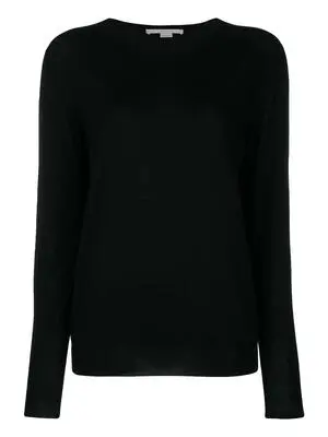 Stella McCartney Virgin Wool Loose Fit Top - Black