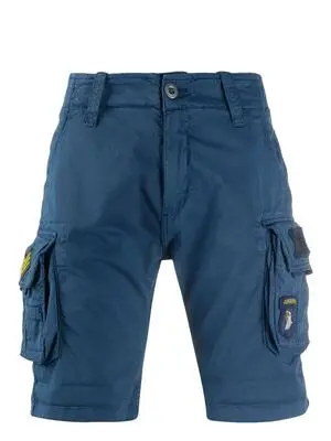 Alpha Industries Side Pocket Shorts - Blue