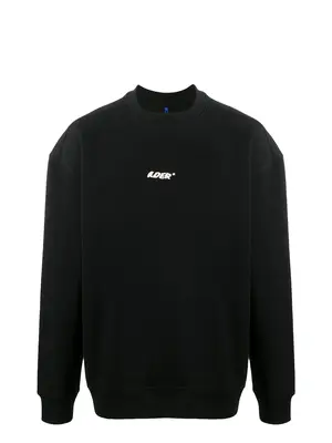 ADER ERROR Logo Print Sweatshirt - Black