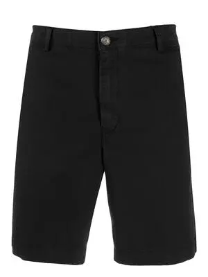 Kenzo Mid-rise Chino Shorts - Black