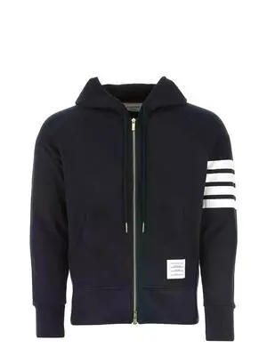 Thom Browne 4-bar Cotton Bomber Jacket - Blue
