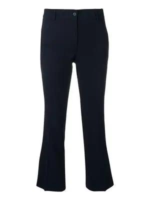 Alberto Biani Pressed-crease Trousers - Blue