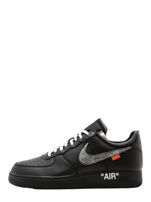 Nike X Off White Air Force 1 '07 Virgil Moma Sneakers - Black