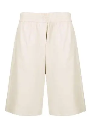 Brunello Cucinelli Wide-leg Bermuda Shorts - Neutrals
