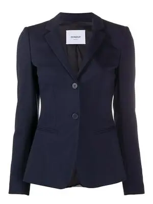 DONDUP Single-breasted Jacket - Blue