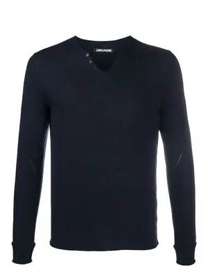 ZADIG&VOLTAIRE Zadig&Voltaire Monastir Henley-Neck Sweater