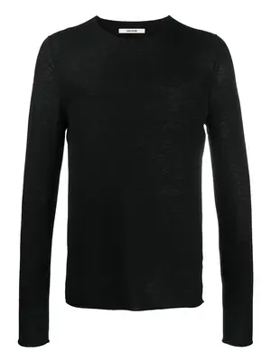 Zadig&Voltaire Teiss Fine-knit Sweater - Black
