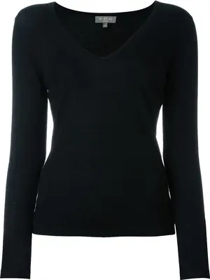 N.PEAL V-Neck Superfine Sweater