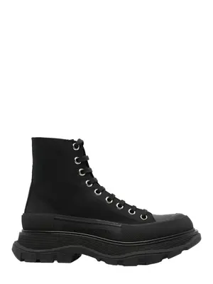 Alexander McQueen Tread Slick High-top Boots - Black