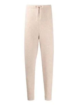 Nanushka Coba Knit Track Pants - Neutrals