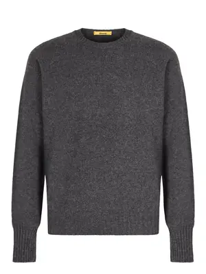 DRUMOHR Mélange-effect Jumper - Grey