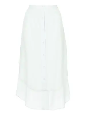SIES MARJAN Layered Button-Up Skirt