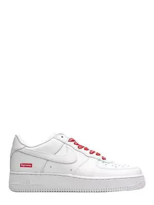 Nike X Supreme Air Force 1 Low Sneakers - White