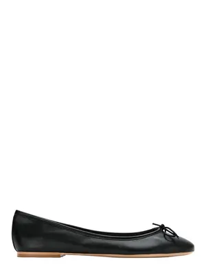 STUDIO CHOFAKIAN Leather Ballerinas - Black