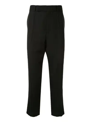 HAIDER ACKERMANN Chain Detail Trousers - Black