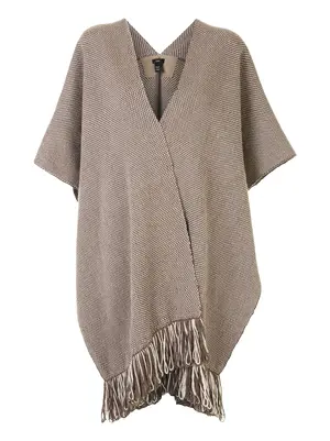 Voz Lineas Fringe Duster - Neutrals