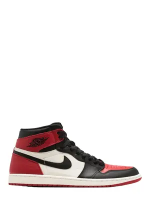 JORDAN 1 Retro High B Toe Sneakers Red