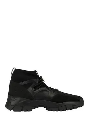 TOD'S Drawstring High-top Sneakers - Black