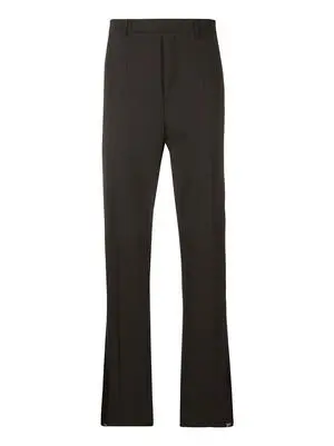 Rick Owens Concealed Front Trousers - Brown