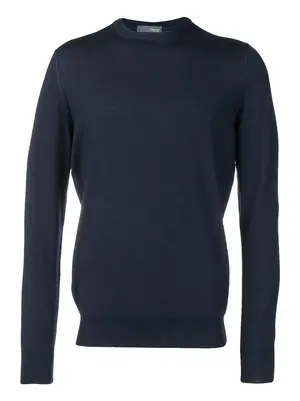 DRUMOHR Fine Knit Sweater - Blue