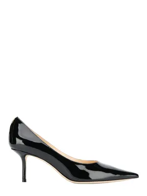 JIMMY CHOO Jimmy Choo Logo Plaque Pumps