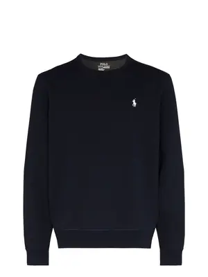 Polo Ralph Lauren Logo-embroidered Sweatshirt - Blue
