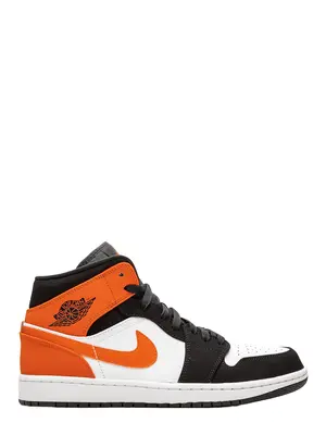JORDAN 1 Mid Shattered Backboard Sneakers - Black