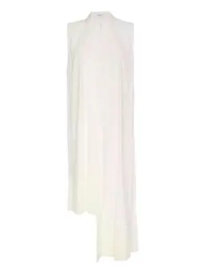 Givenchy Fringe-trimmed Silk-crepe Top - White