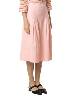 OLYMPIAH Viorne Midi Skirt - Pink