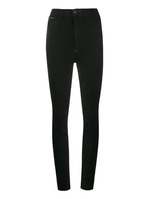 Philipp Plein High-waist Jeggings - Black