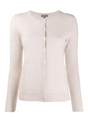 N.PEAL N.Peal Round Neck Cashmere Cardigan