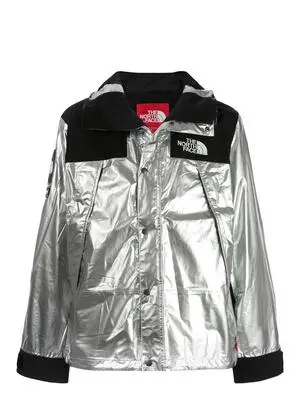 Supreme X The North Face Metallic Mountain Parka - Silver