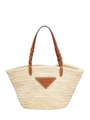 Prada - Prada Raffia Tote Bag