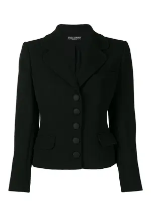 Dolce & Gabbana Single-breasted Blazer - Black