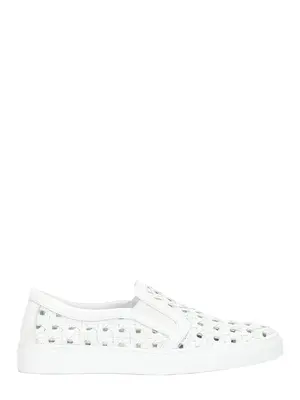 MADISON.MAISON 25mm Woven Sneakers - White