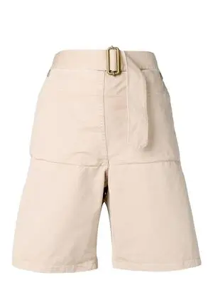 JW Anderson Fold Front Utility Shorts - Brown