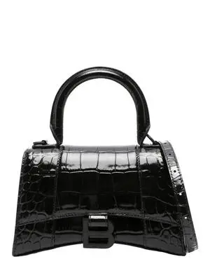 Balenciaga Balenciaga Hourglass XS Top-Handle Bag Black